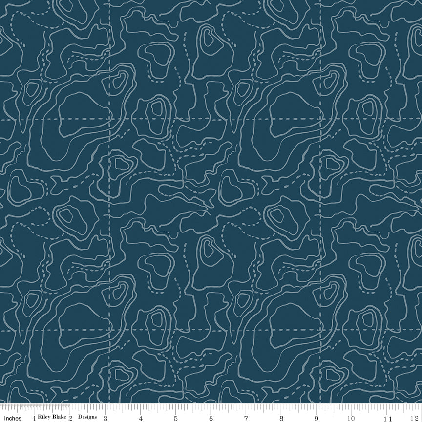 Wildwood Wander Navy Blue Fabric by Riley Blake Designs – Sewcial Stitch