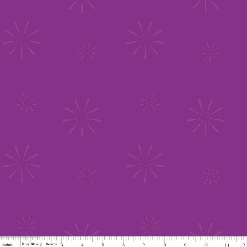 Make Seam Ripper Purple Fabric by Kristy Lea for Riley Blake Designs ...