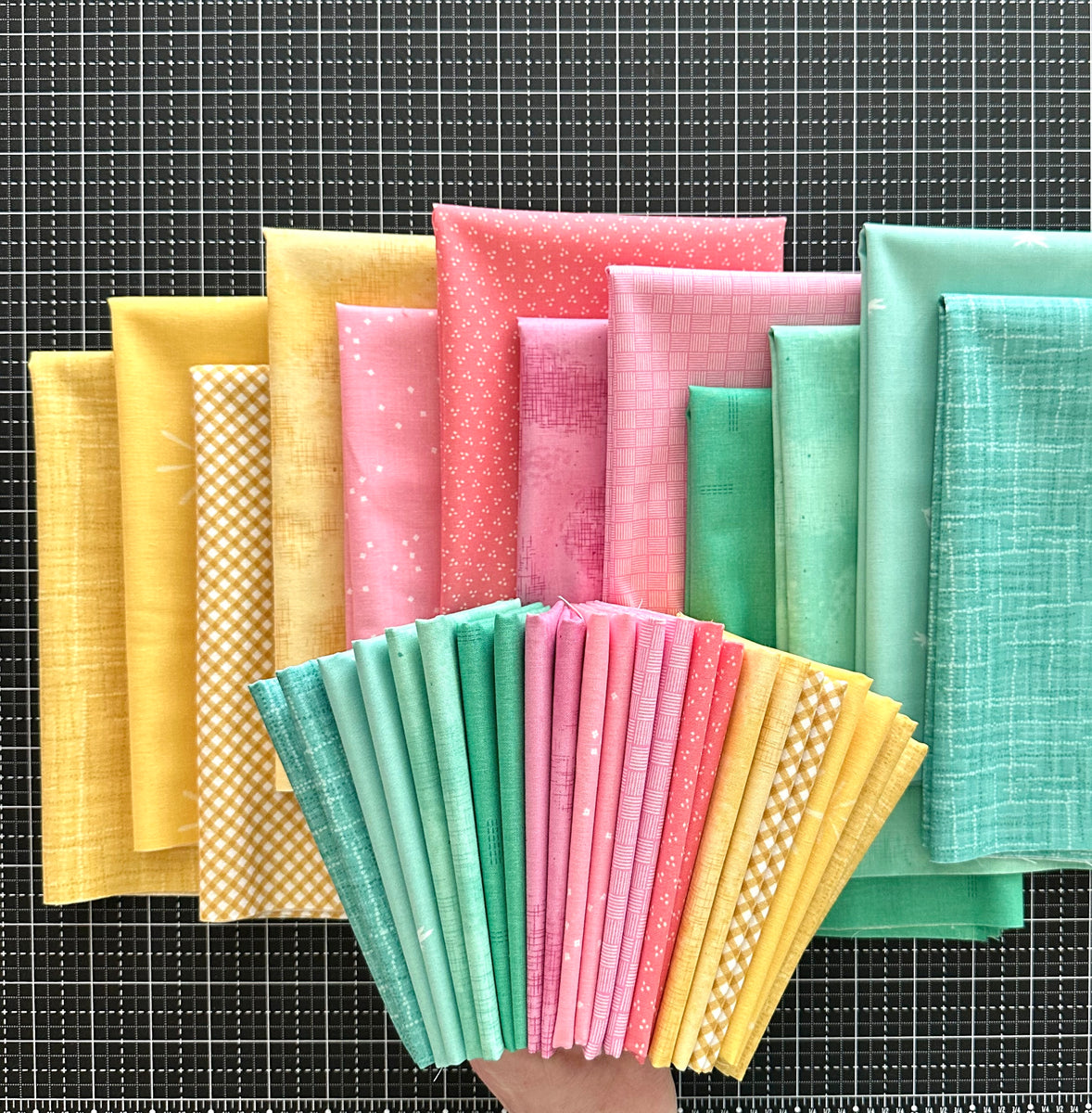 Pastel Fat Quarter Bundle Custom Curated by Sewcial Stitch