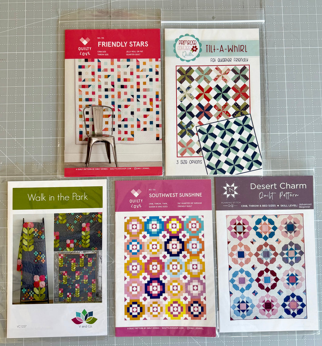 DESTASH 5 Pattern Pack – Sewcial Stitch