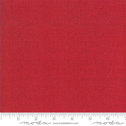 Thatched Scarlet Red Fabric by Robin Pickens for Moda Fabrics – Sewcial ...
