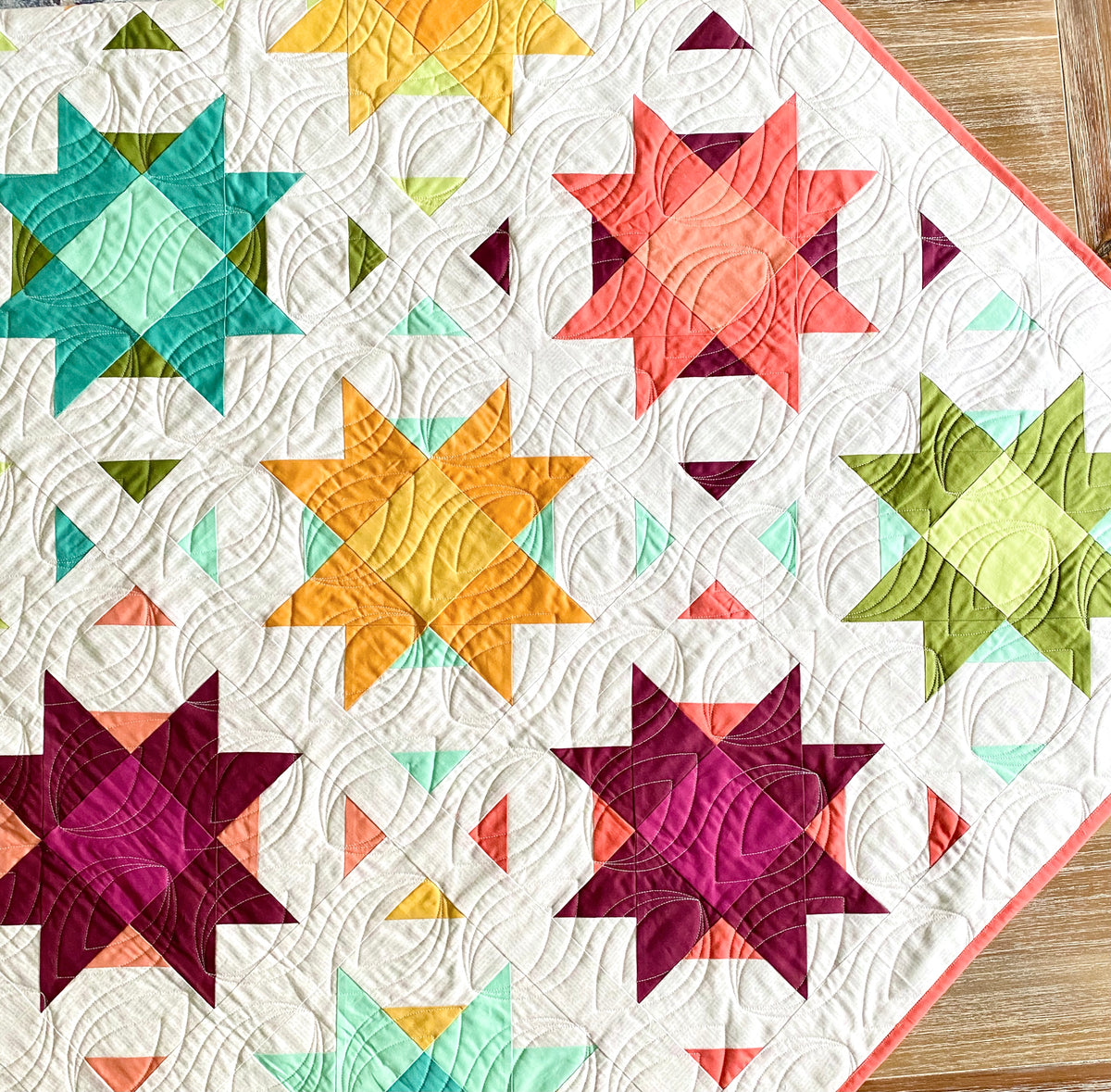 Compass Star Quilt Kit – Sewcial Stitch