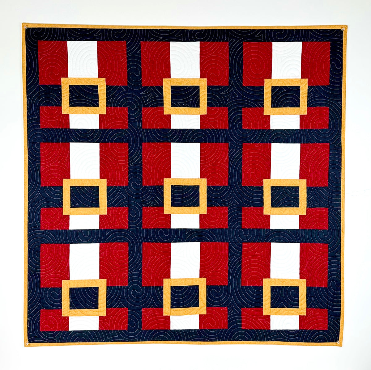 Santa Suit Quilt Pattern by Mandi Persell of Sewcial Stitch-PDF PATTER